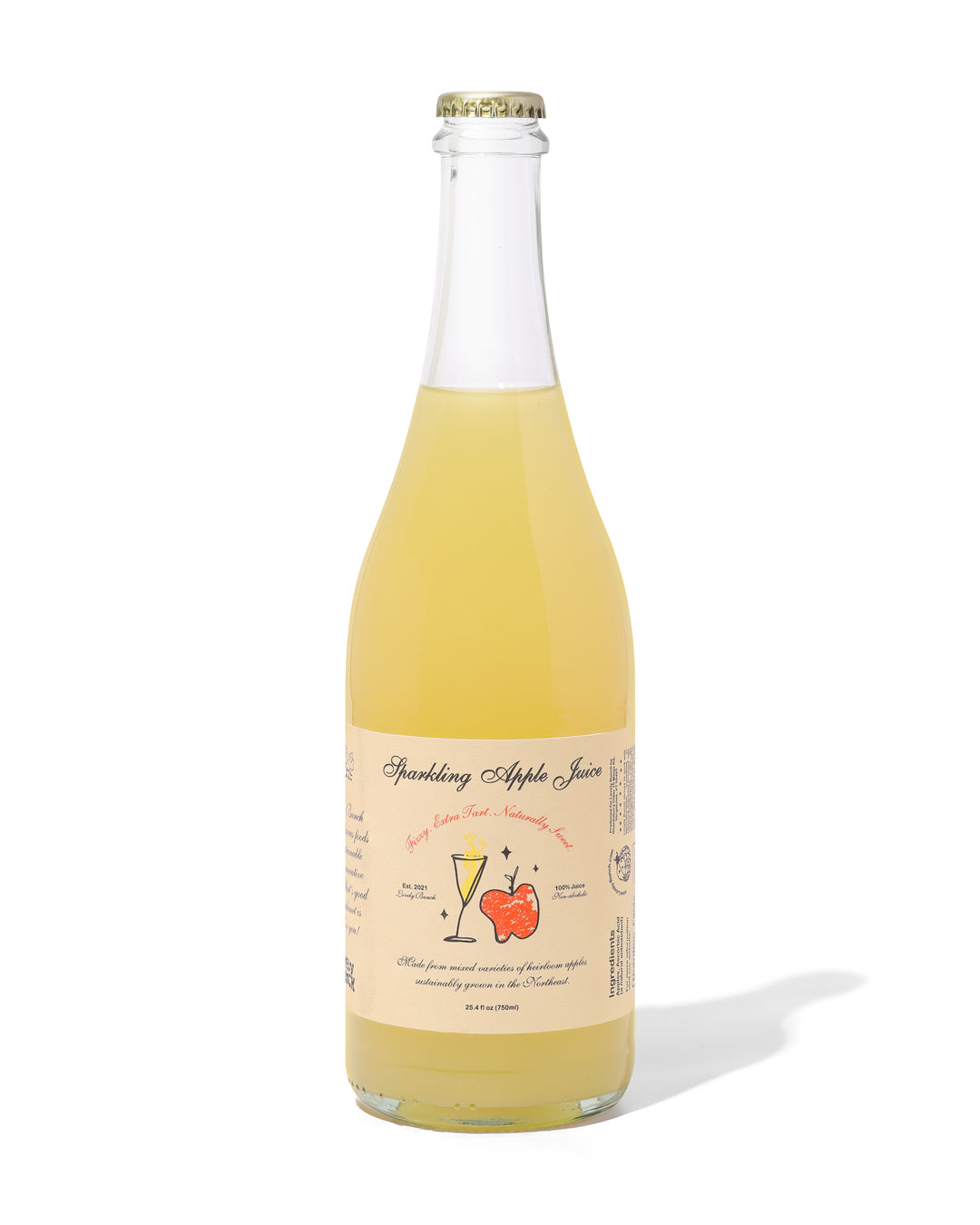 2 Pack Sparkling Apple Juice (750ml Bottle) – Lovely Bunch